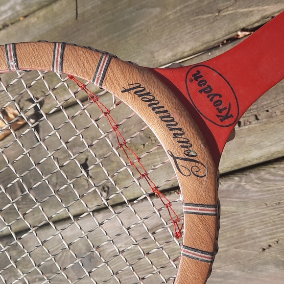 Kroydon | Wall Decor | Vintage Kroydon Tournament Wooden Tennis Racket ...